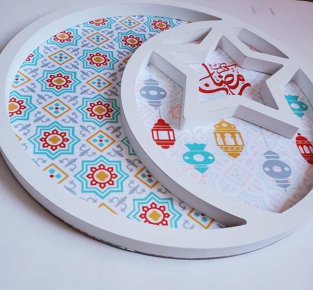 Ramadan Crescent Star Moon Tray – Happy Street
