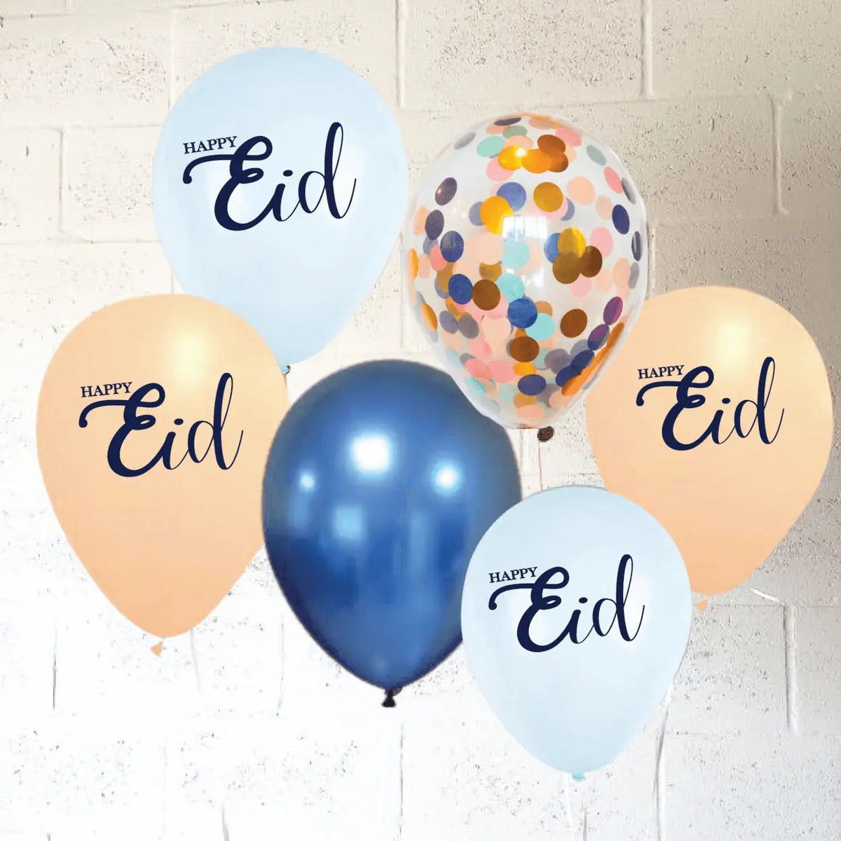 Eid Mubarak Balloon Set- Pastel Design – Happy Street